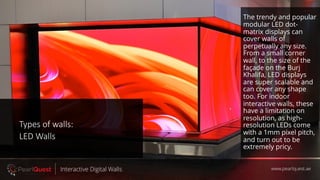 Interactive Digital Walls | PDF