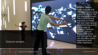 Interactive Digital Walls | PPT