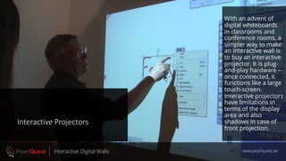Interactive Digital Walls | PPT