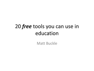 Interactive web tools | PPT