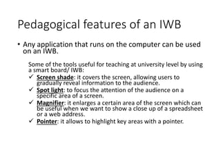 Interactive whiteboard | PPTX