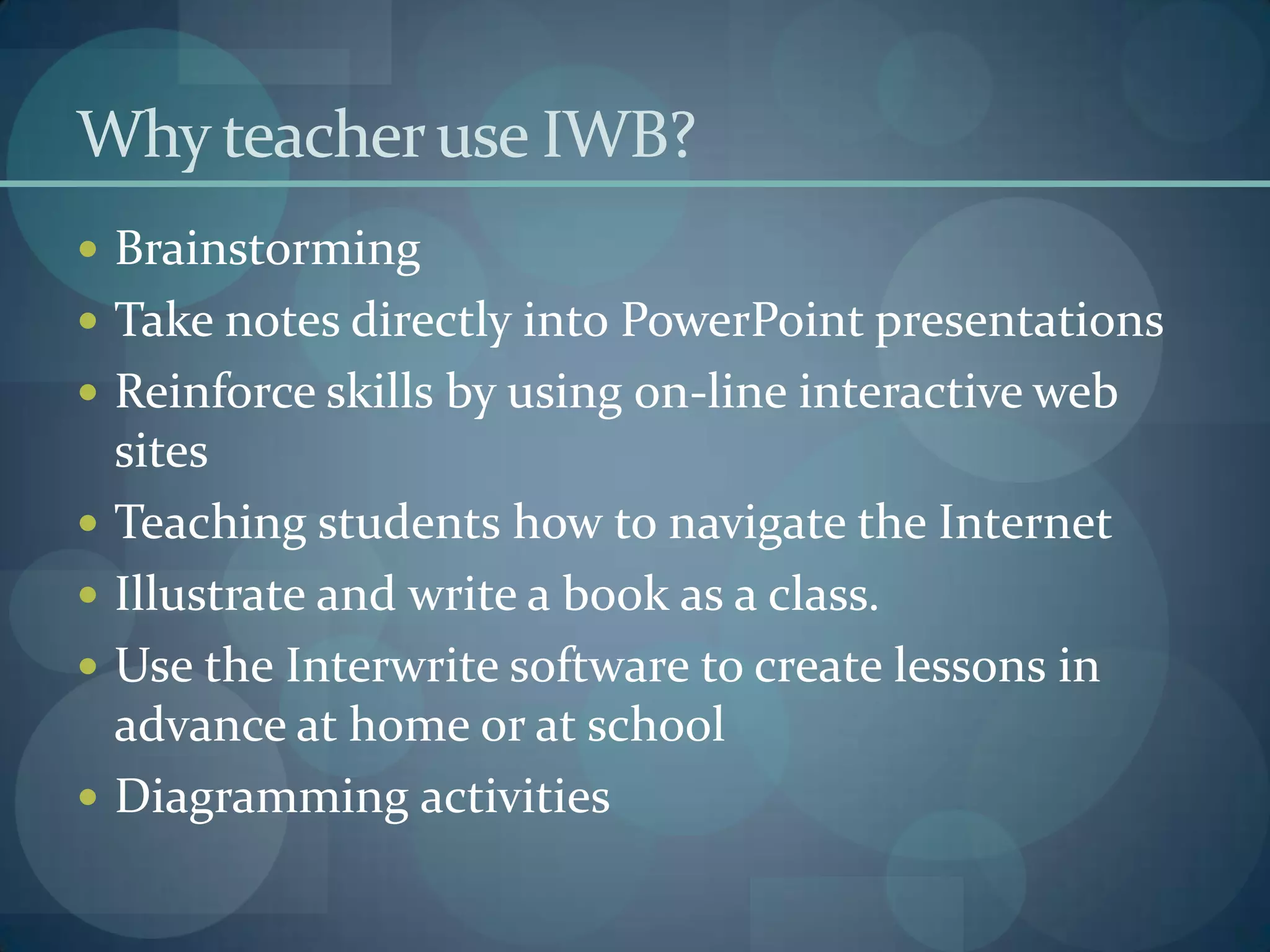 Interactive Whiteboard | PPTX