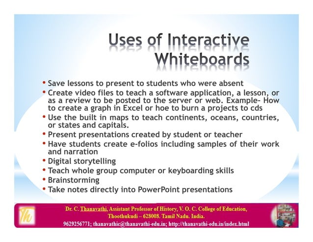 EPC 3 activity Interactive whiteboard | PPT