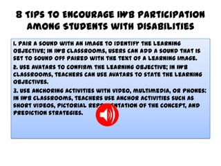 Interactive whiteboards in education | PPTX