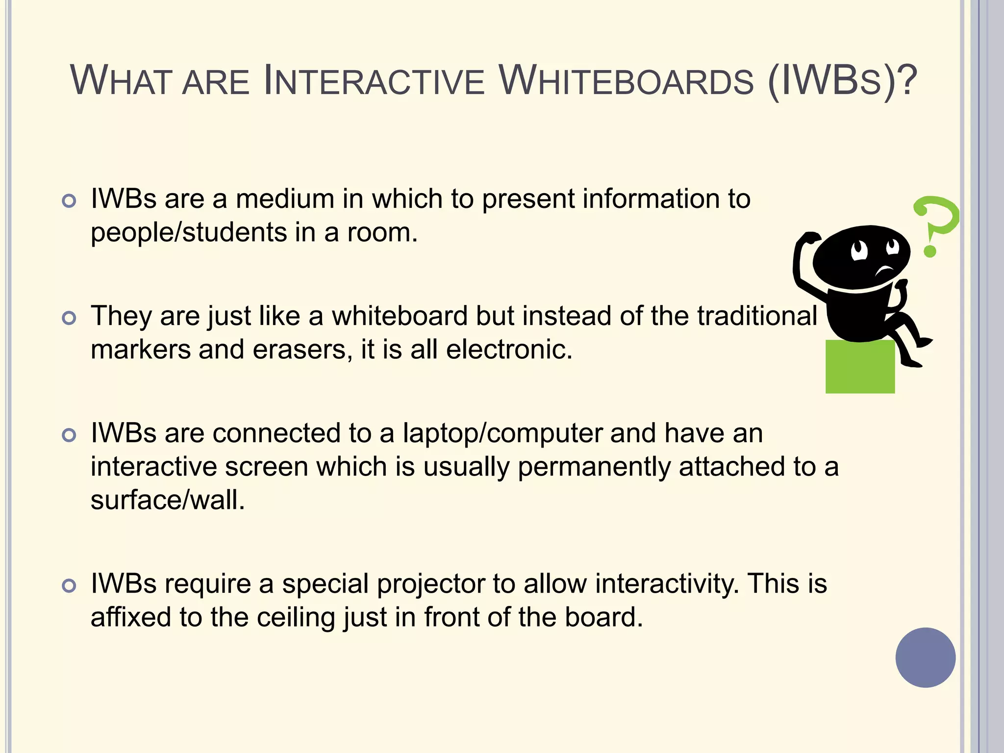 Interactive whiteboards in the modern classroom (sam and nick) | PPTX ...
