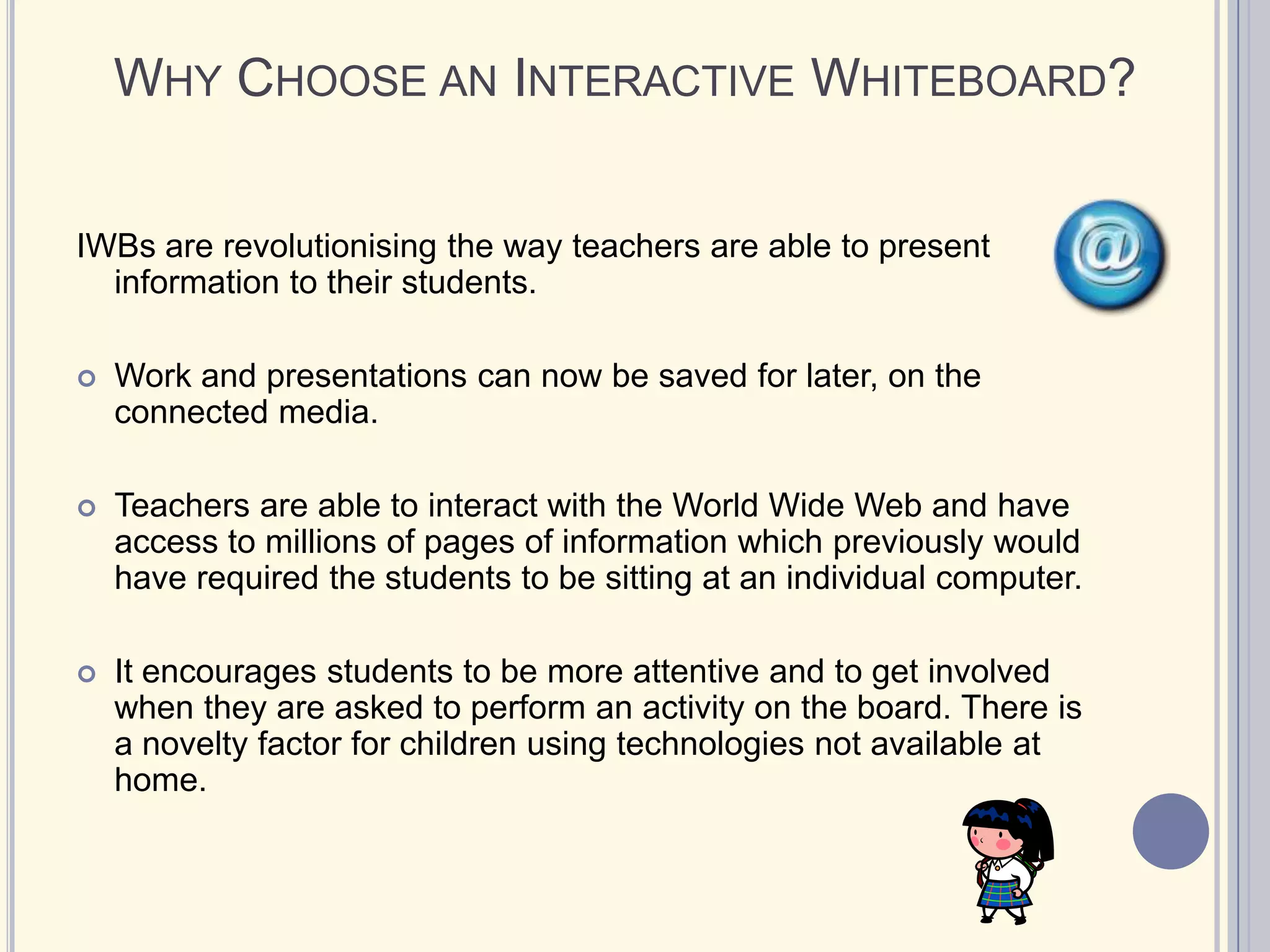 Interactive whiteboards in the modern classroom (sam and nick) | PPTX | Web Development | Internet