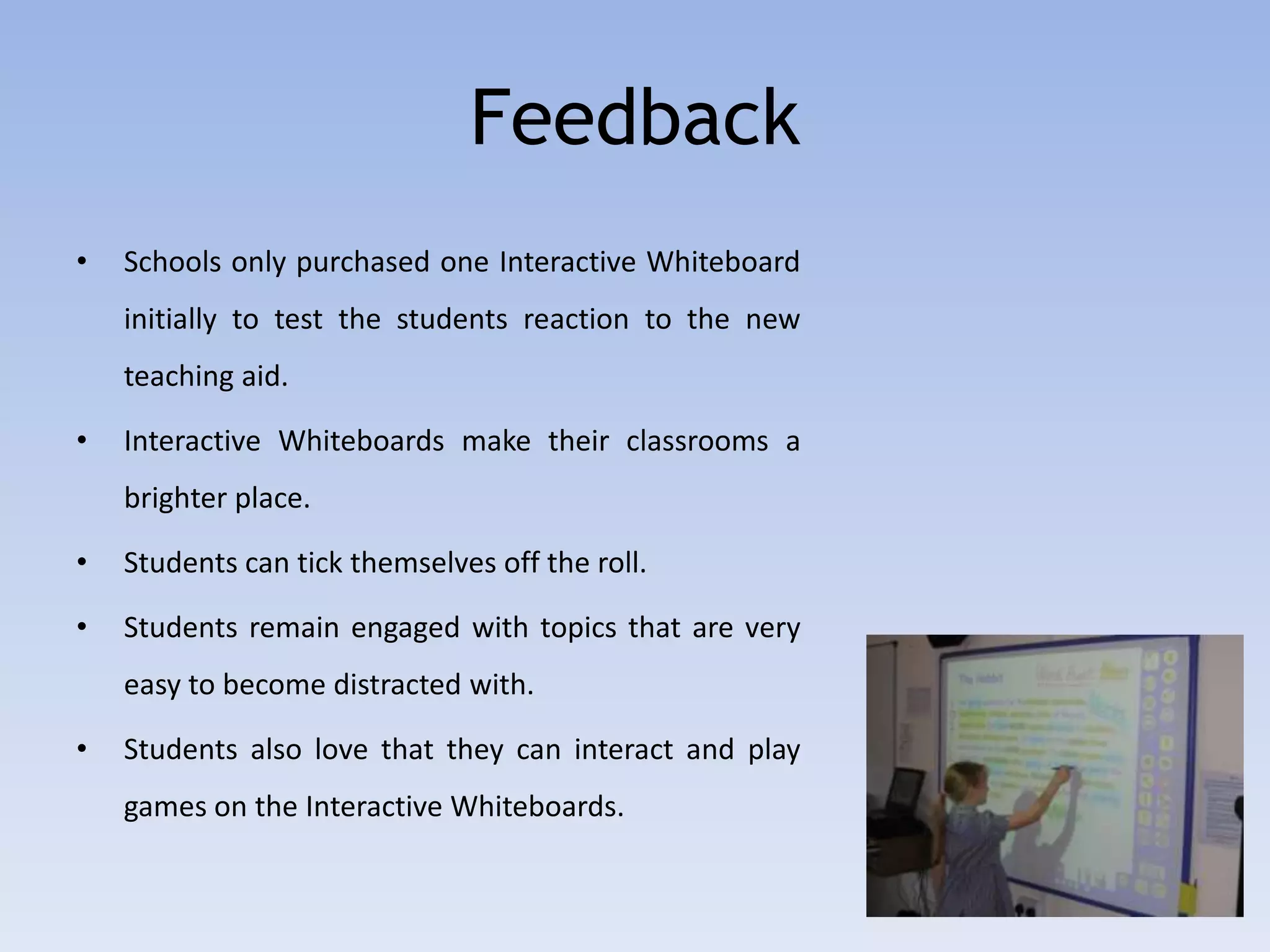 Interactive Whiteboards Presentation | PPTX