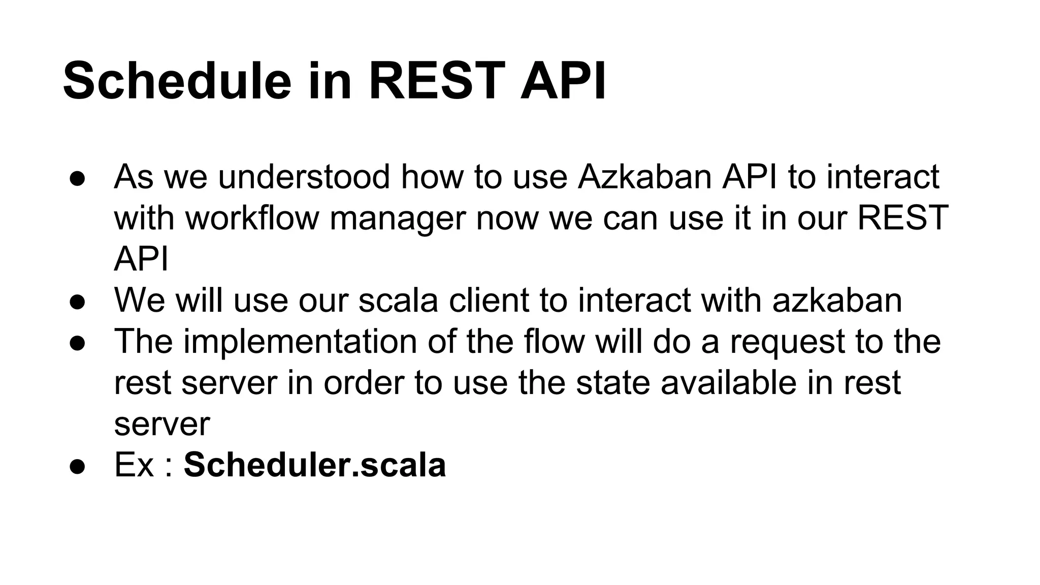 Interactive workflow management using Azkaban | PPT