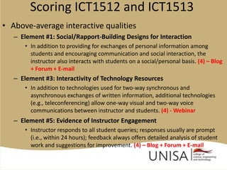 What is Interactivity in an ODL module? | PPTX