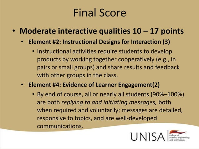 What is Interactivity in an ODL module? | PPTX
