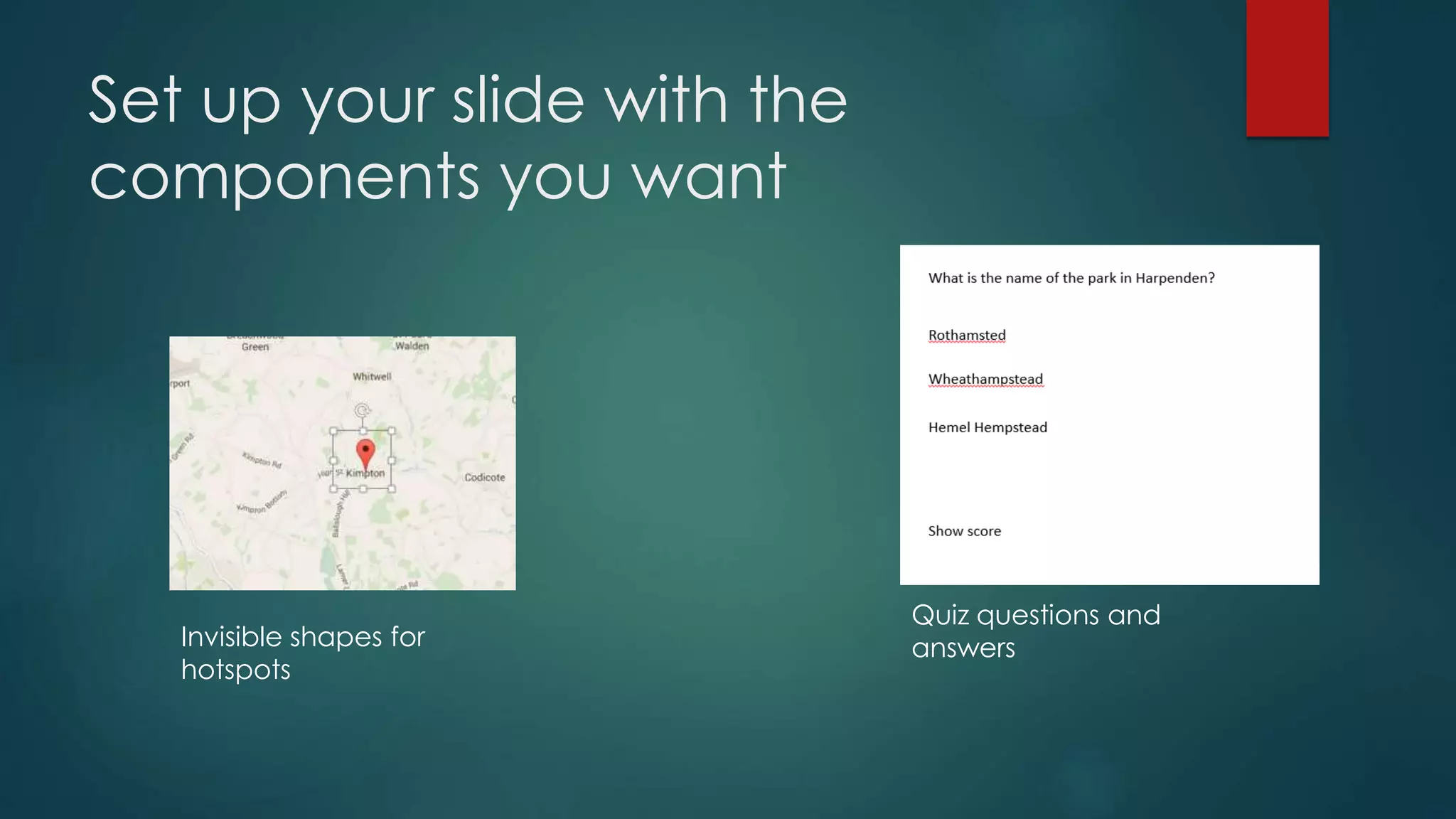 Interactivity in power point | PPT
