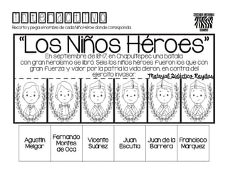 Interactivo Niños HéroesMEEP.pdf actividad | PDF