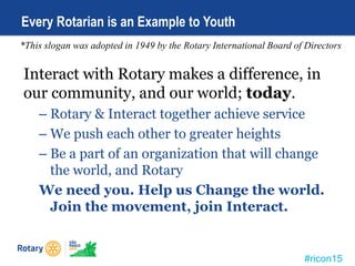 Interact Lights Up Rotary | PPT | Free Download