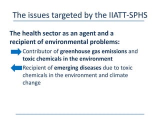 Interagency Approach to Sustainable Procurement in Health Sector | PPT