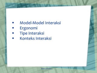 Interaksi | PPT