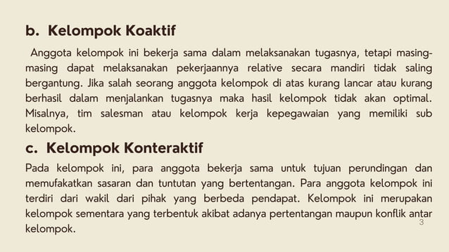 Organisasi dan Kelompok Kerja | PDF