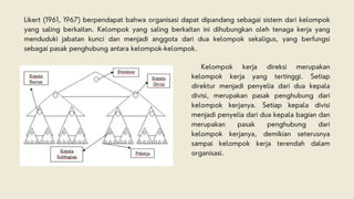 Organisasi dan Kelompok Kerja | PDF