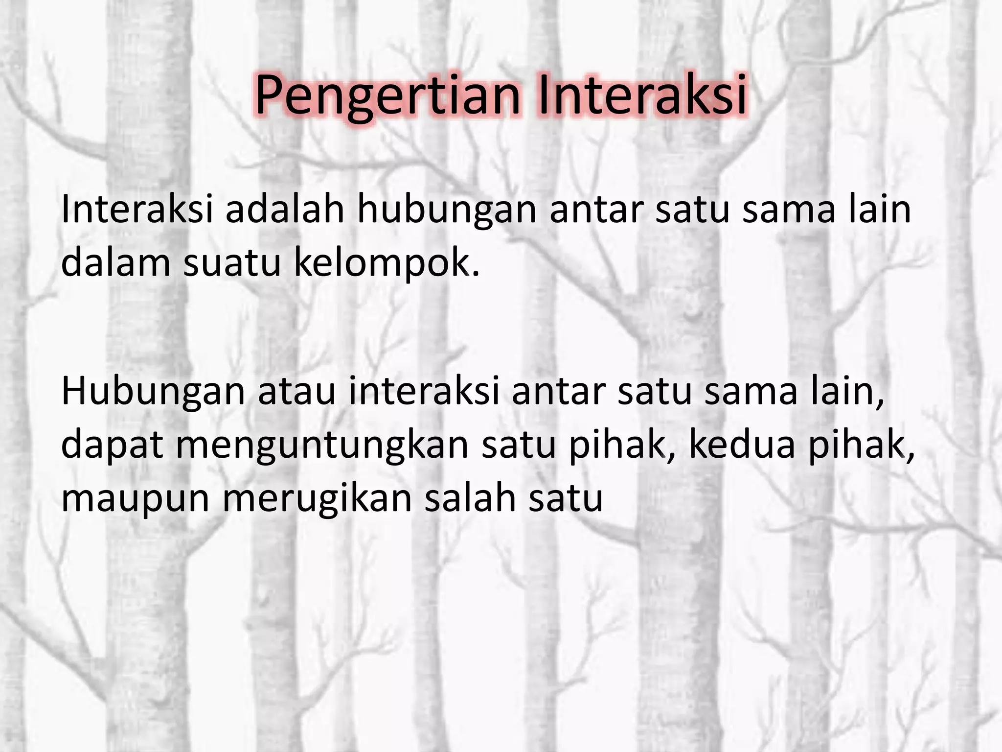 Interaksi antar spesies | PPTX