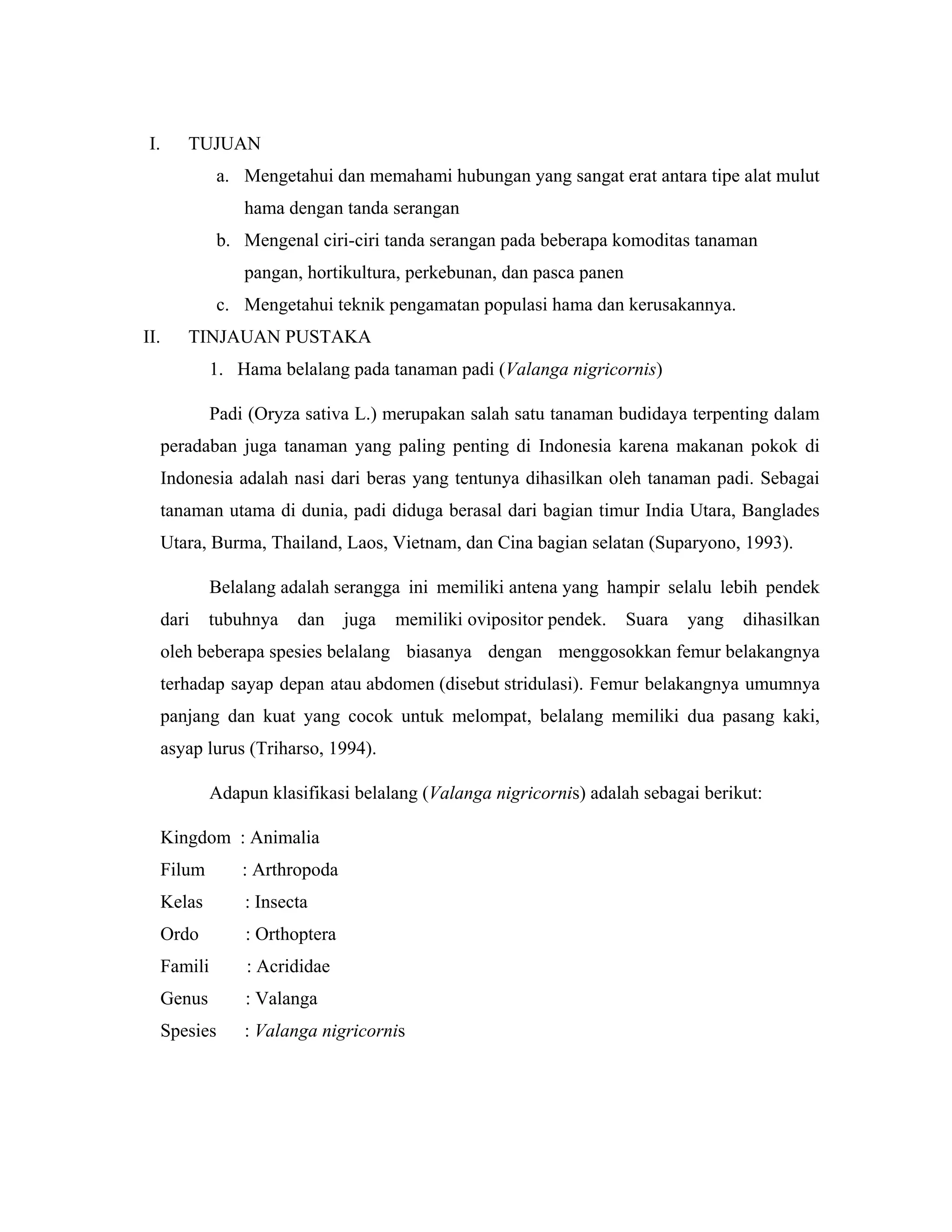 Interaksi hama dan tanaman | PDF