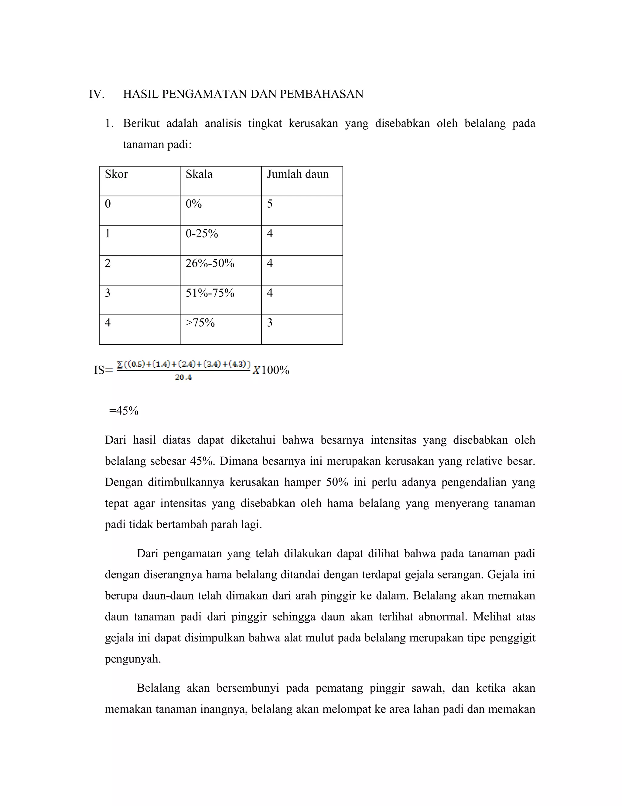 Interaksi hama dan tanaman | PDF
