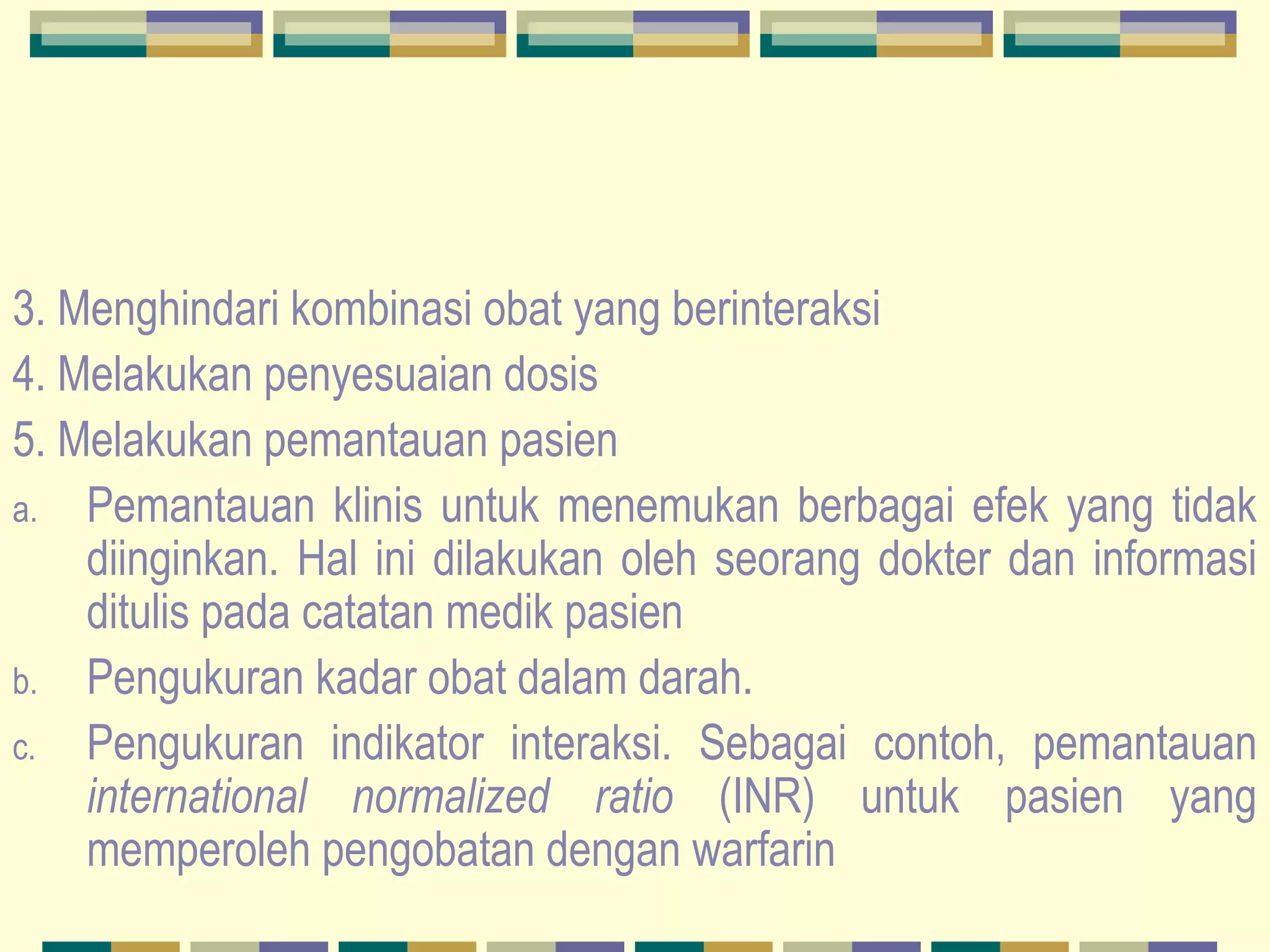 Interaksi obat | PPT