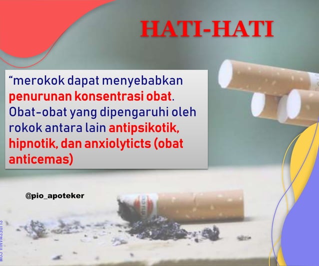 Interaksi obat dan rokok serta risiko.pptx