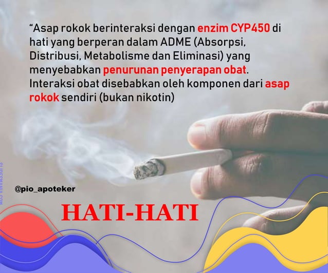 Interaksi obat dan rokok serta risiko.pptx
