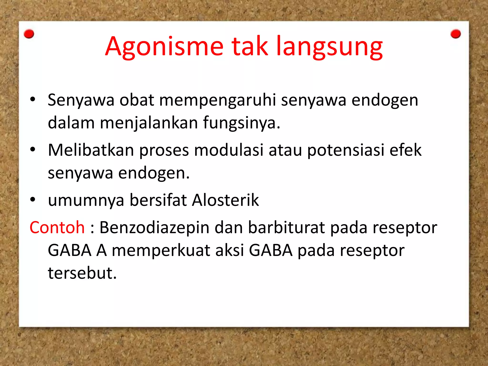 Interaksi obat & reseptor | PPTX