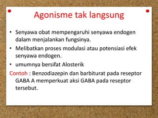 Interaksi obat & reseptor | PPTX