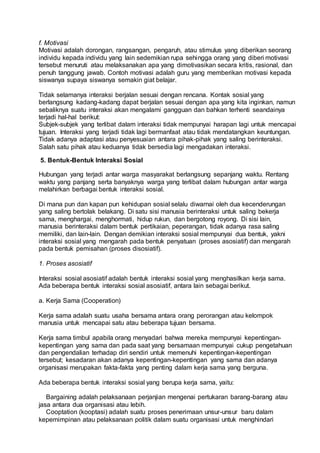 Interaksi sosial | PDF