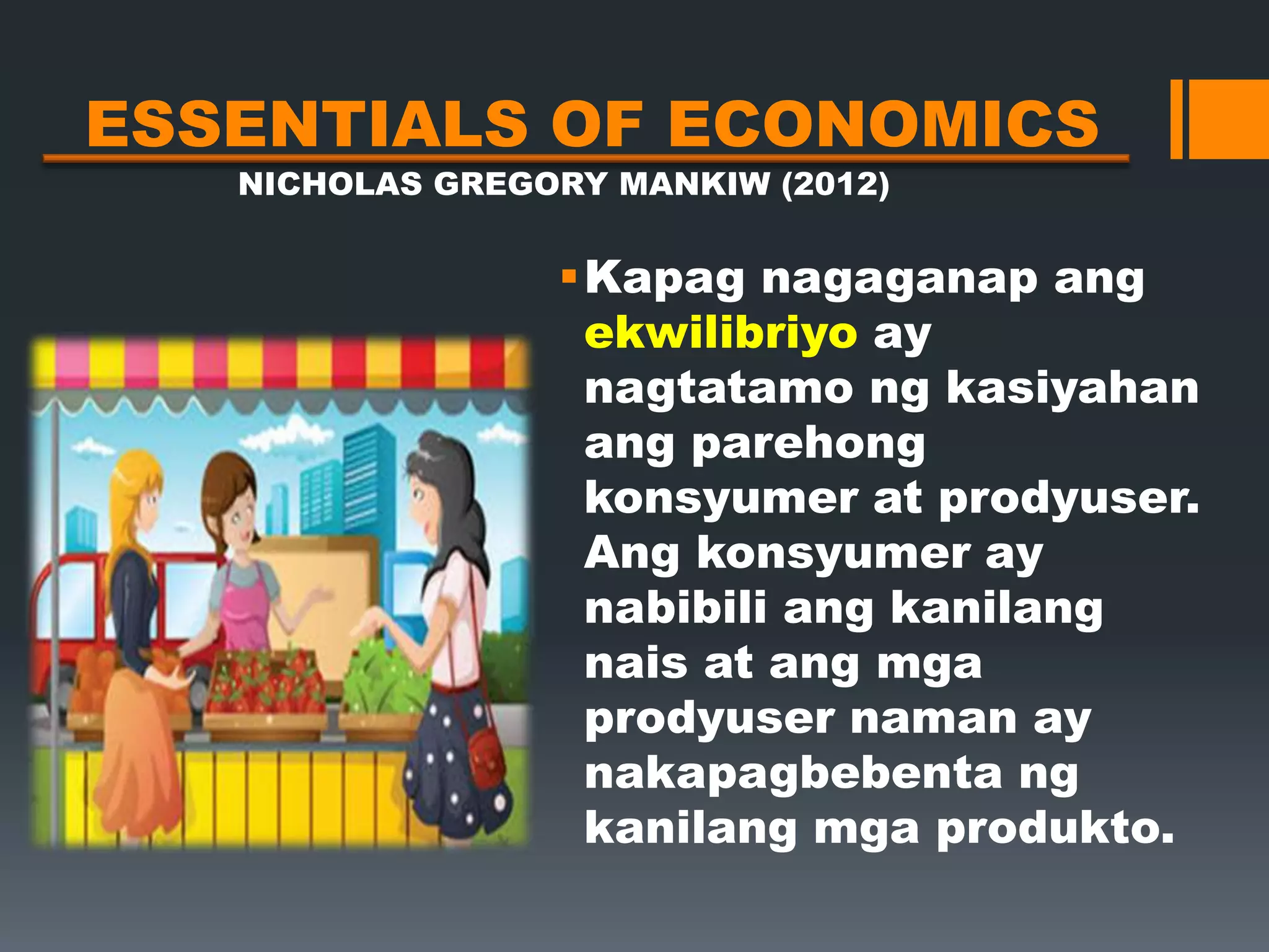 Interaksyon ng Demand at Supply | PPTX