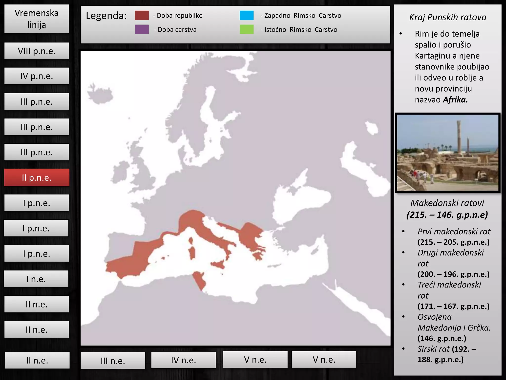 Interaktivna mapa starog rima | PPT