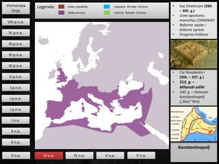 Interaktivna mapa starog rima | PPSX
