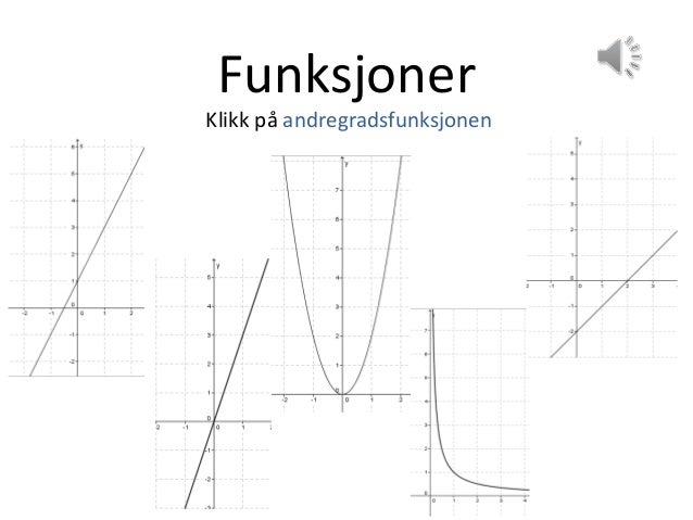 Interaktivt opplegg i matematikk (funksjoner) og naturfag (karbonkjem…