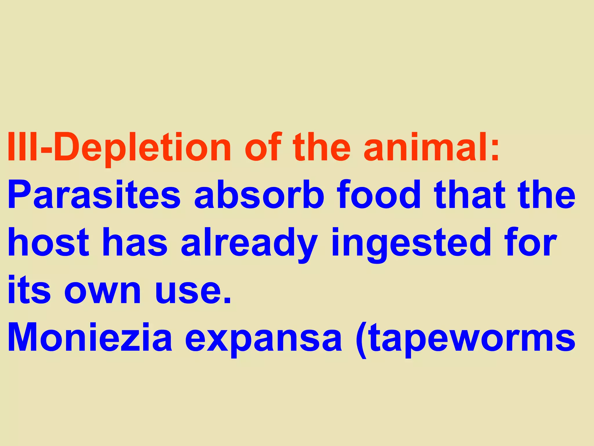 Internal and external parasites prof.dr Hamed Attia | PDF