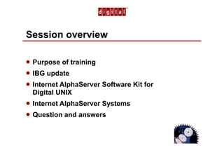 Internet AlphaServer Family from Digital Equipment Corporation | PPT