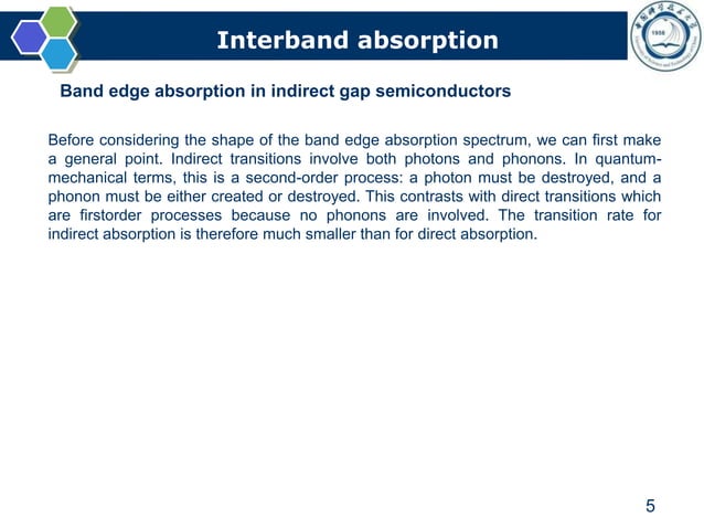 interband transition -3.pptx physics definition | PPT