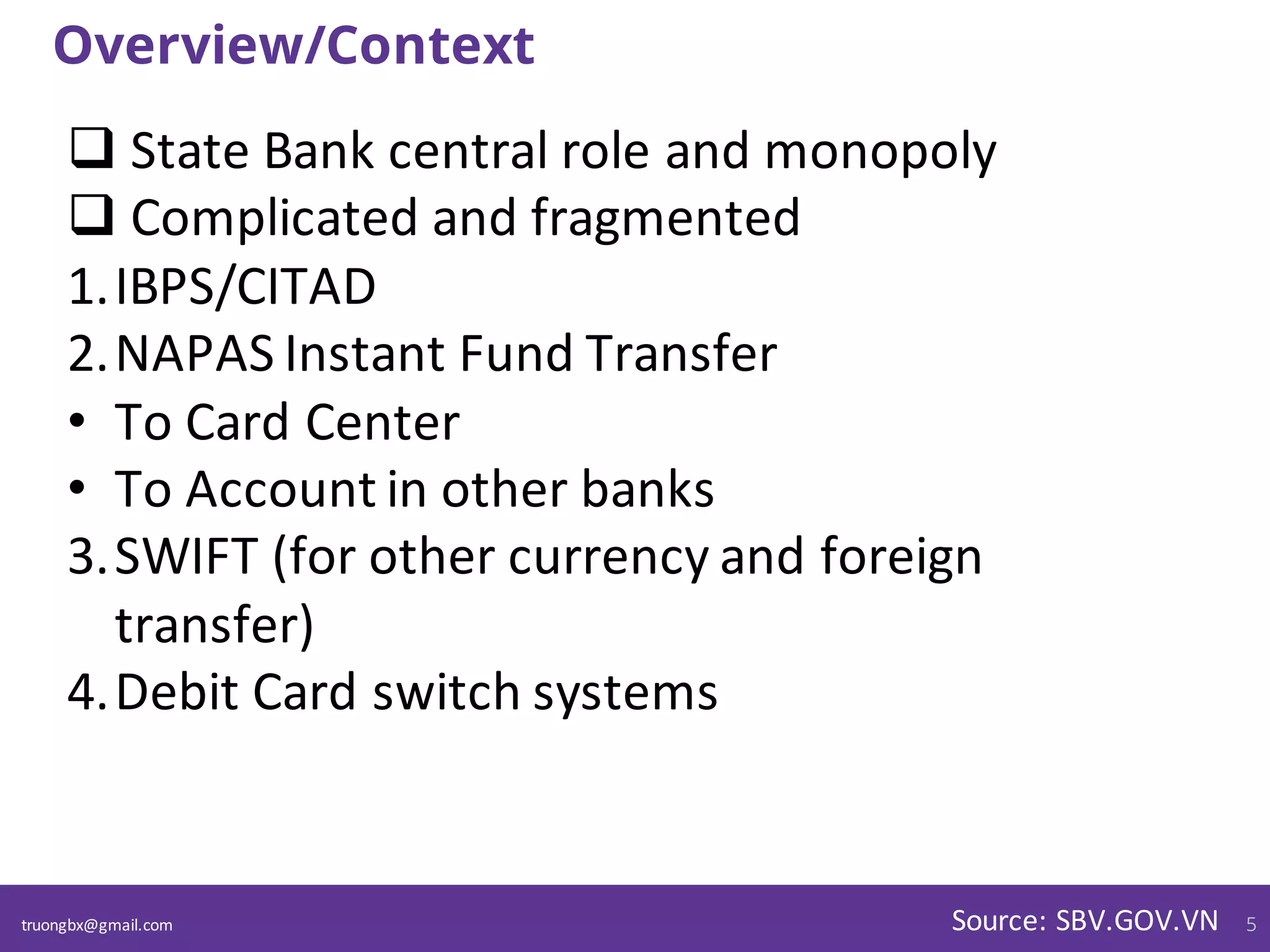 Grokking TechTalk #17: Interbank Transfer Systems in VN & some ...