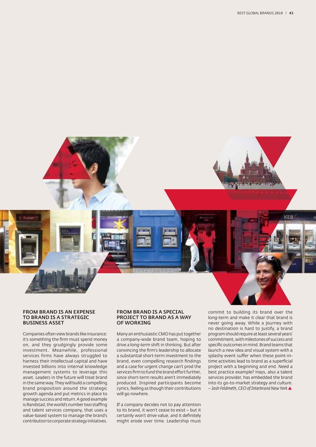 Interbrand Best Global Brands Report 2010 | PDF