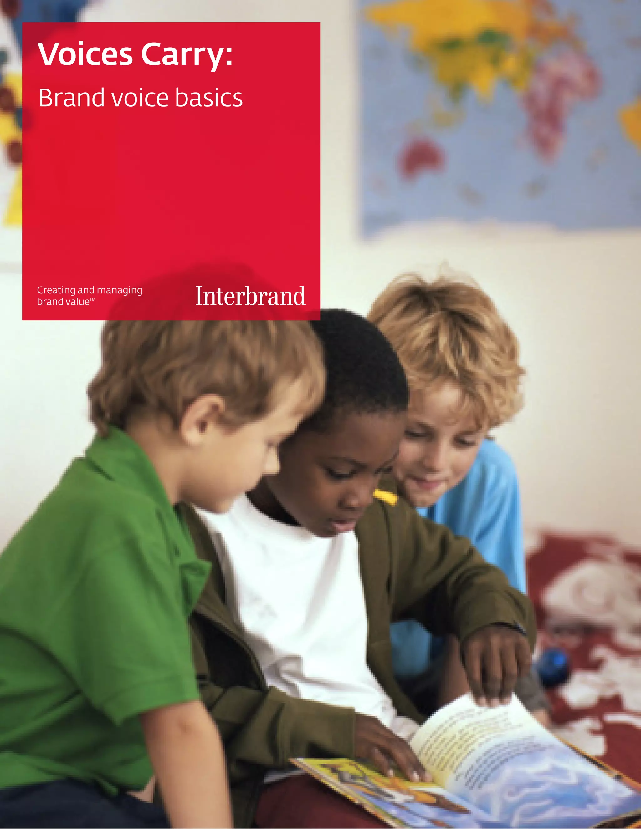 Interbrand Voices Carry | PDF
