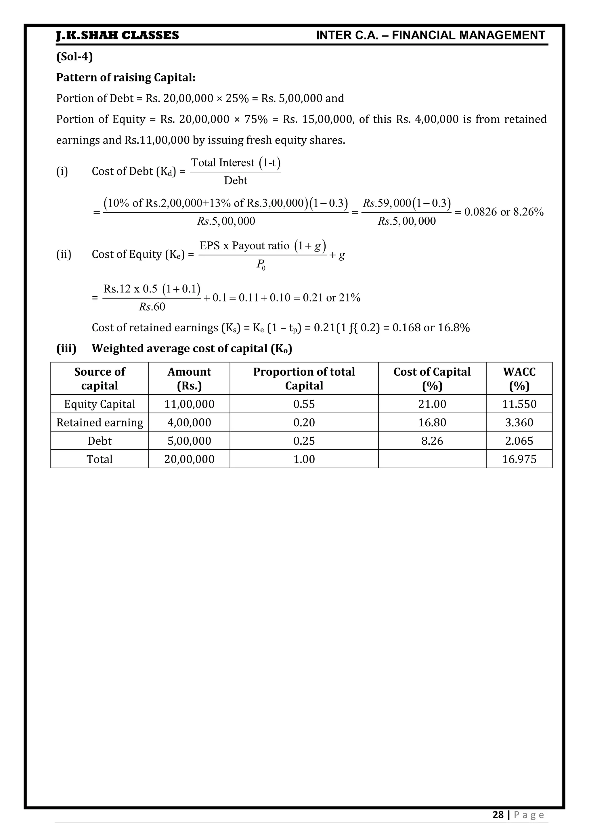 Inter CA FM homework solution-8.pdf