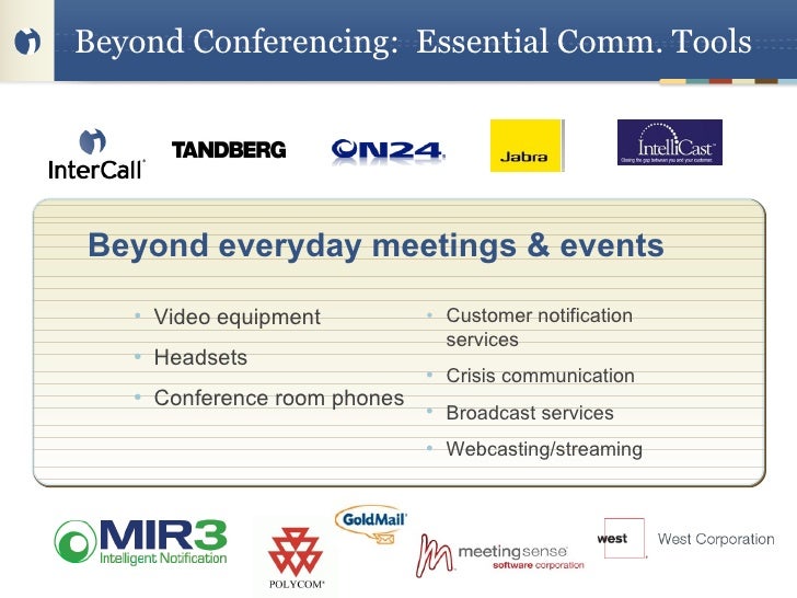 Intercall Corporate Overview