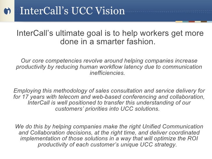 Intercall Corporate Overview