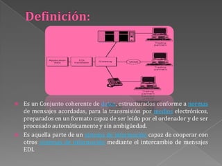 Intercambio ElectróNico De Datos | PPTX