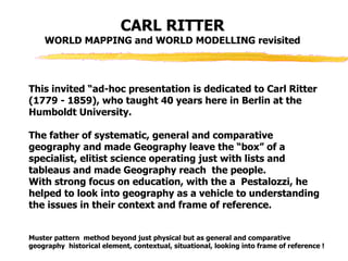 Intercarto intergis-world-mapping-modelling-2006 | PDF