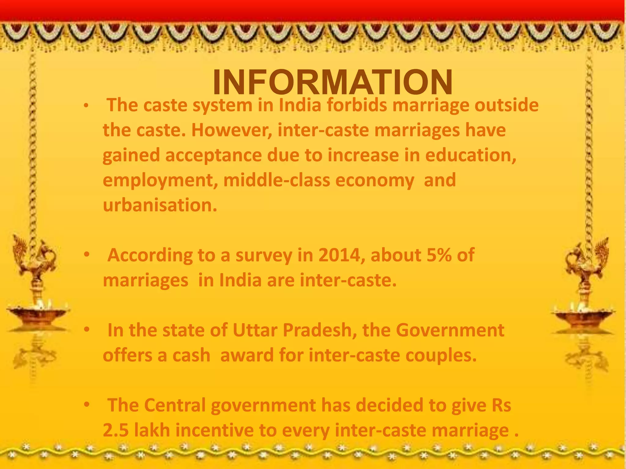 Inter caste marriage | PPTX
