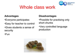 Intercation Patterns in YL classroom | PPT