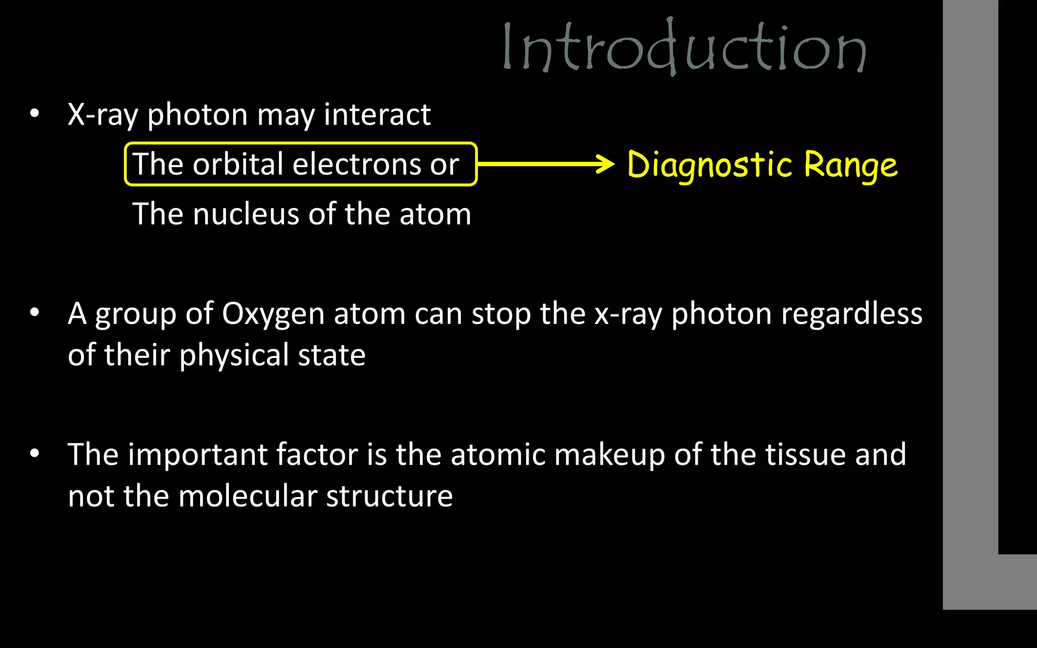 Intercation with matter | PDF