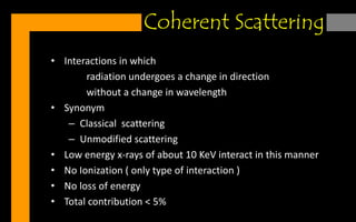 Intercation with matter | PDF
