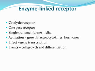 Intercellular and intracellular cell signaling pathway | PPTX